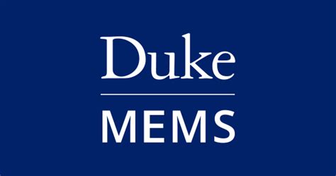PhD Program Duke Mechanical Engineering Materials Science