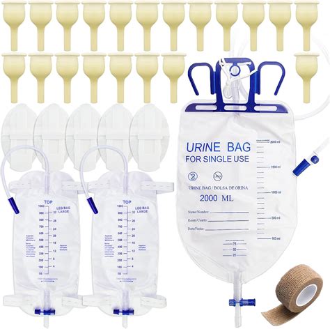 External Condom Catheters For Elderly Men Age 8020pcs Latex Sets1pcs