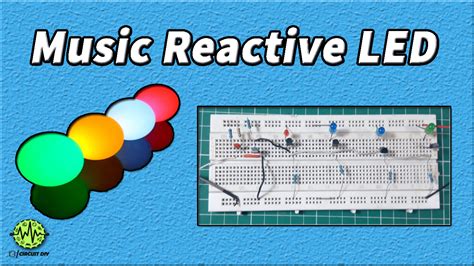 dancing led circuit diagram using transistor
