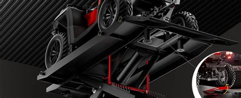 Zeeviumft 1500 Lb Atvmotorcycle Lift Table Heavy Duty