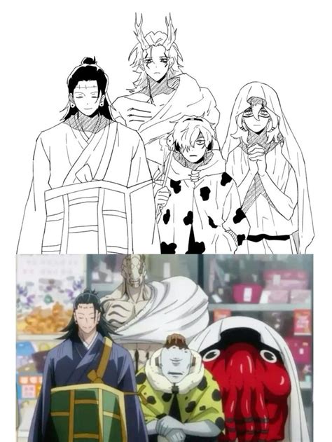 Jujutsu Kaisen Jujutsu Çizim Fikirleri Manga