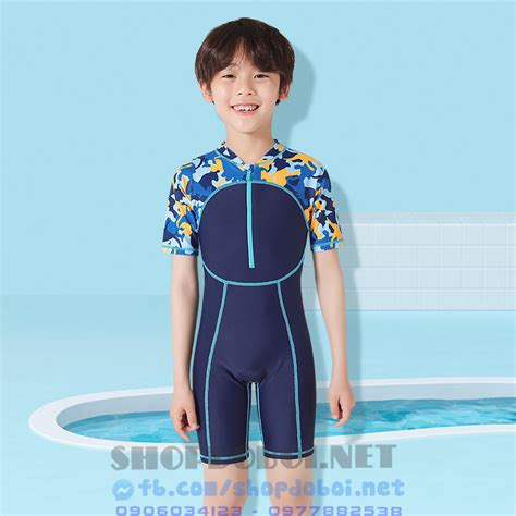 Bộ đồ Bơi Bé Trai Liền Quần Mã Btl7281 Cá Kiếm