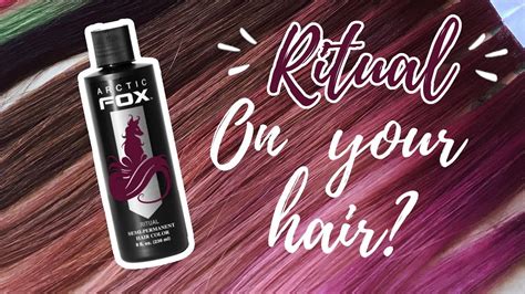 Arctic Fox Ritual Hair Level Swatches Youtube