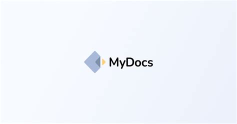 MyDocs Step By Step And A Self Service Demo