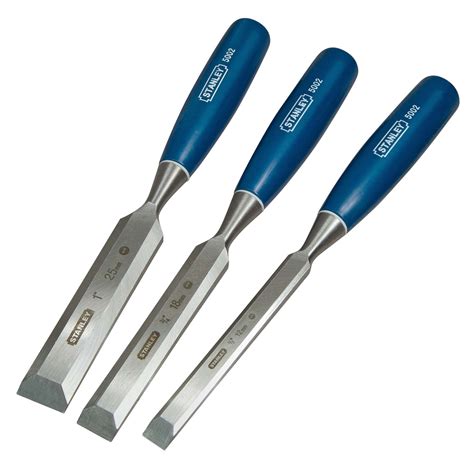 Stanley Wood Chisels 3pcs Set 5002 16 128 Online At Best Price Lulu Qatar