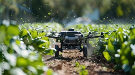 Agricultural Technology Weed Killer Robot Imagines Ai Powered Robots