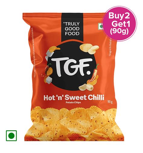 Buy Tgf Tgf Hot N Sweet Chilli Potato Chips 3 Pieces Online At Rs 165 Instant Delivery