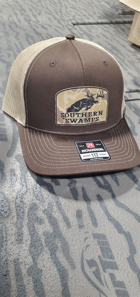 Deer Hunting Leather Patch Hats Richardson 112 Buck Etsy