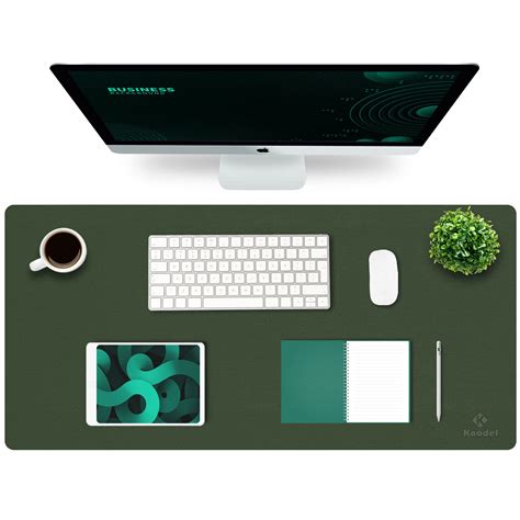 K Knodel Large Desk Mat Office Desk Pad Computer Desk Mat Laptop Mat For Desk Desk Protecor