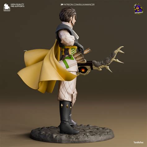 3d printable master tactician 224mm by bulkamancer sculpts