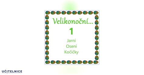 Velikonoční 1 Učitelnice