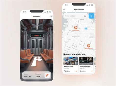 Metro App By Muhamad Rashvand On Dribbble