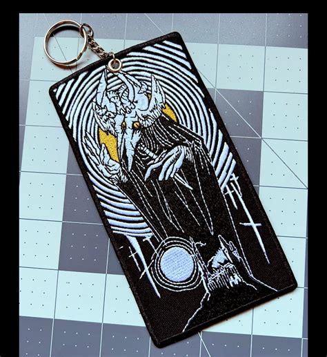 Stan Embroidered Keychain Cyanide Candy