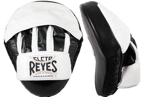 Pair Of Focus Mitts Curved Leather Cleto Reyes Dragonsports Eu