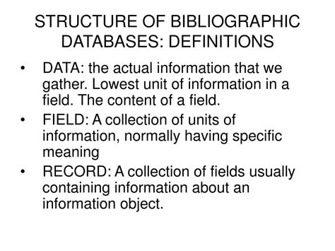 Ppt Arrangement Of Bibliographic Sources Powerpoint Presentation Free Download Id 6580442
