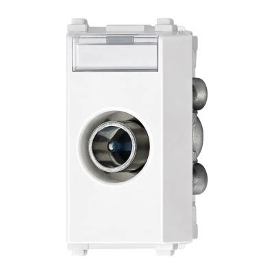 Vimar 1430001 Serie Plana Presa Tv Rd Sat Diretta Bianco