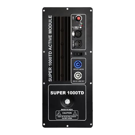 Black Super 1000 Td Active Line Array Module At ₹ 7500piece In New