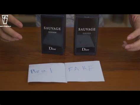 Dior Sauvage Real Vs Fake Youtube