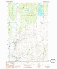 1984 Map Of Nespelem Wa — High Res Pastmaps