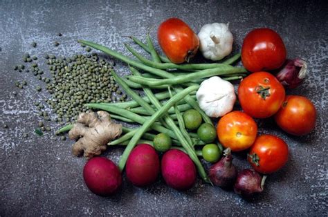 Premium Photo Assorted Vegetables On Table