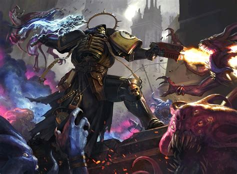 战锤40k 帝国之拳 图片赏析 哔哩哔哩