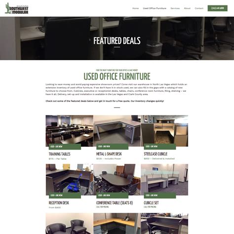 Southwest Modular Web Design Project By Site Smart Marketing