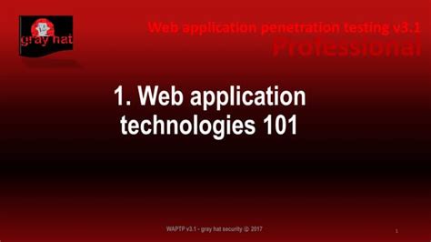 Web Application Technologies Ppt Web Application Technologies Ppt