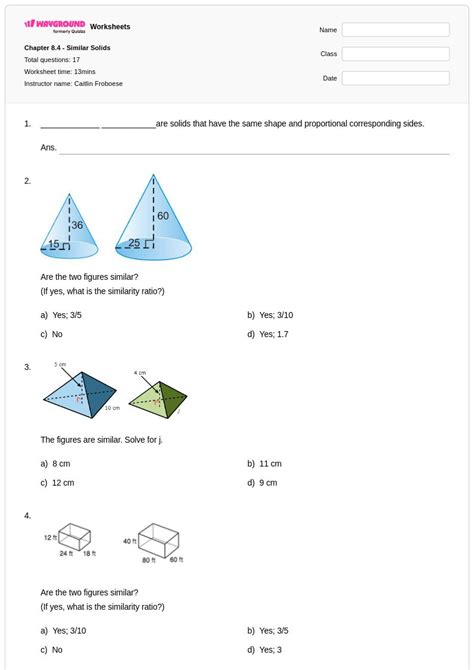 50 Similar Solids Worksheets On Wayground Free And Printable