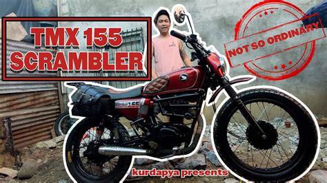 Honda Tmx 155 Scrambler Custom Build Diy And Special Features