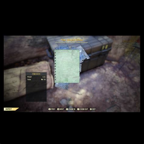 Plan Stimpack Diffuser Plan Game Items Gameflip