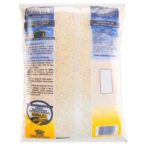 Arroz Polido Tipo 1 Serrazul Pacote 5kg Super José