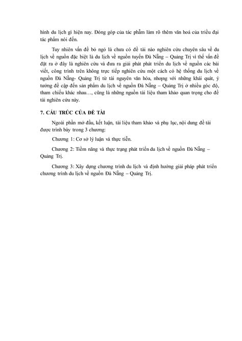 Khóa Luận Tốt Nghiệp Xây Dựng Chương Trình Du Lịch Đà Nẵng Quảng Trị DOCX