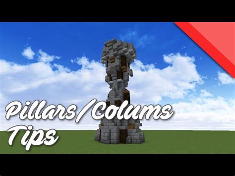 Minecraft Wood Pillar Designs Pillars And Arches Minecraft Resource