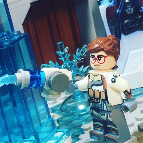 Lego Overwatch Mei Ice Wall Coming Up 🎮 Heres My Me… Flickr
