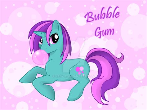 Mlp Bubble Gum By Kesyu On Deviantart