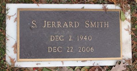 Steven Jerrard “jerry” Smith 1940 2006 Find A Grave Memorial