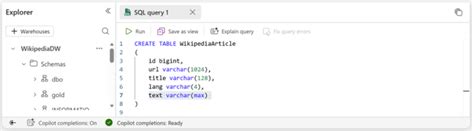Large String And Binary Values In Fabric Data Warehouse And Sql