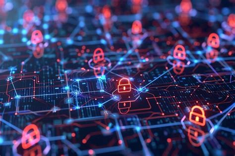 Concept Of Internet Security Network Technology Data Security Premium