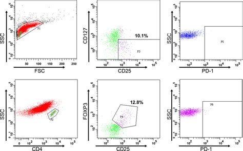 Flow Cytometry Analysis Of Cd4⁺cd25⁺cd127low And Cd4⁺cd25⁺foxp3