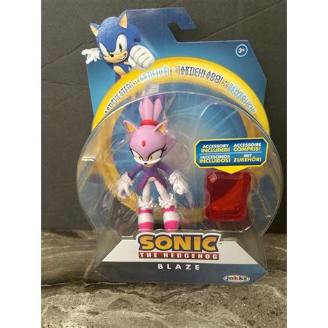 Jakks Pacific Sonic The Hedgehog Blaze 4 Inch Action Depop
