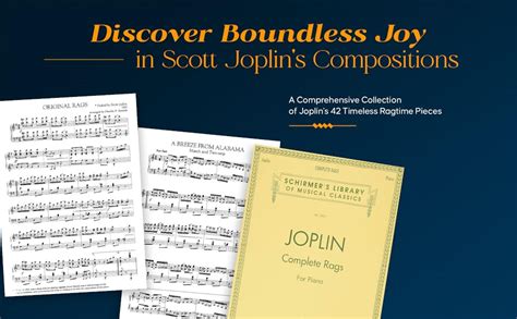 Scott Joplin Complete Rags For Piano Advanced Ragtime Sheet Music