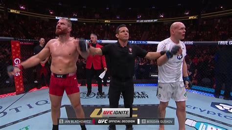 The Ufc323 Bout Between Jan Blachowicz And Bogdan Guskov Has Been