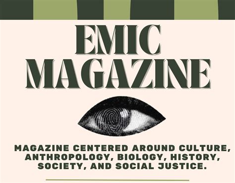 Introducing Emic Magazine Anthropology