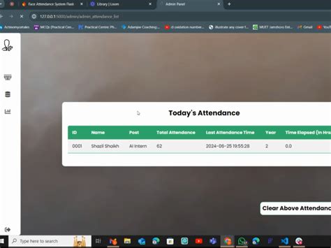 Face Recognition Attendance System With Flask Admin And Firebase Database Upwork