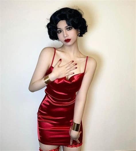 Betty Boop Aesthetic Costume Betty Boop Cosplay Outfits Bella