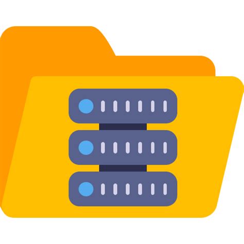 Data Server Generic Flat Icon