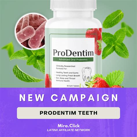 New Campaign Prodentim Teeth Lunasol Media