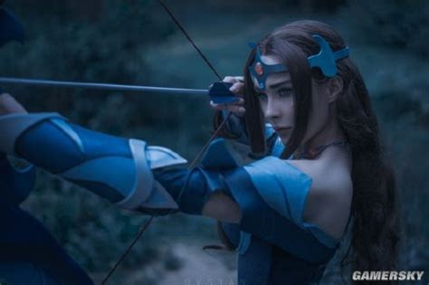 《dota2》白虎米拉娜绝美cos 灵气十足宛若仙女 游民星空