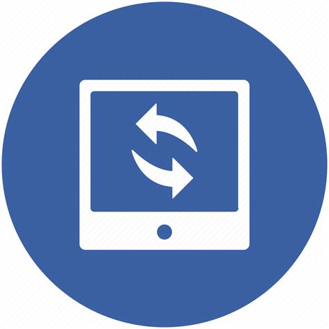 Arrows Refresh Refresh Button Reload Synchronize Tablet Update Icon Download On Iconfinder