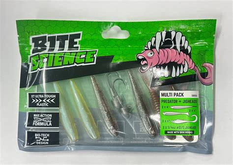 Bite Science Multipack Soft Plastics Jigheads Sportys Fishing